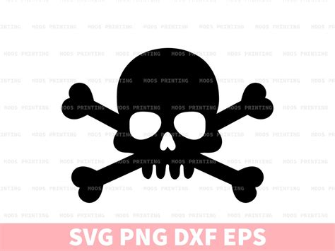 Halloween Skull Svg Halloween Bones Svg Halloween Skull Crossbones