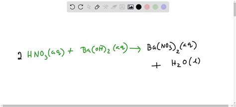 Solved Complete The Balanced Neutralization Equation For The Reaction