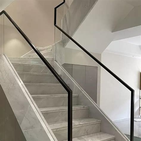 Stainsteel Toughened Glass Balustrades In Balcony Or Stairs Toughened
