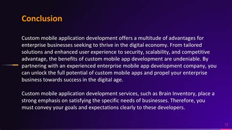 Ppt 10 Key Advantages Of Custom Mobile App Development For Your