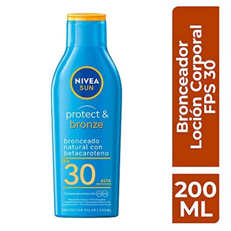 Precios Protector Solar NIVEA SUN Protect Bronze FPS 30 200ml Compara Y Ahorra SuCom