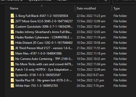 Floatinng Trees After Modding Rcyberpunkgame