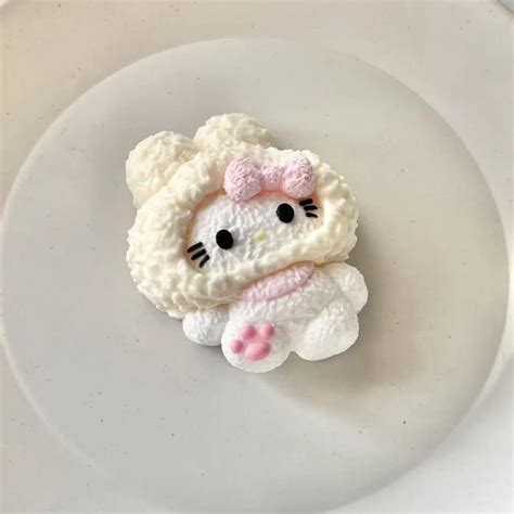 Hello Kitty In Bunny Hat Taba Squishy Toy Squooshland