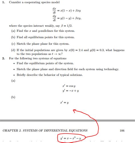 Solved 2 Consider The SIR Model Asi Di Dt ASI BI Chegg