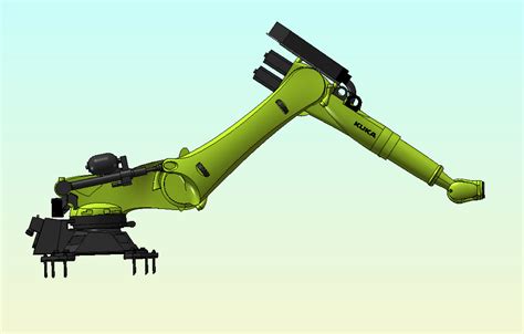 Kuka Kr 90 R3700 Prime K Kr Quantec Prime机器人solidworks 2021模型图纸下载 懒石网