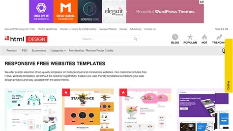 15 Best Sites To Download Free Static Website Templates For 2025