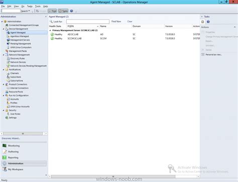 Scom 2012 Sp1 In A Lab Configuration Part A Configure Computers