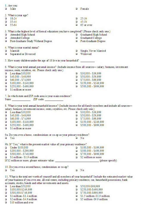 Research Questionnaire 16 Examples Format How To Write Pdf