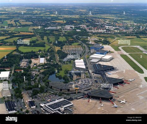 Hannover Airport Terminal And Airstrip Germany Lower Saxony
