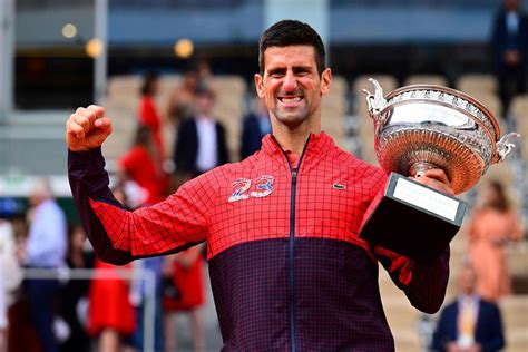 Roland Garros 2023 Novak Djokovic Un 23e Titre Record Marqué Au Fer Ocre