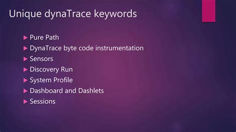 Dynatrace Pptx Databases Computer Software And Applications Dynatrace Pptx Databases Computer Software And Applications