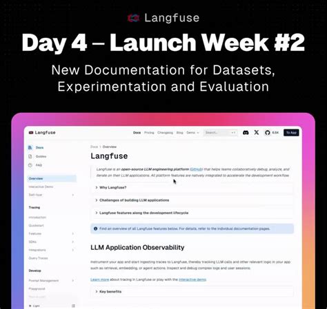 Langfuse Yc W23 On Linkedin Day 4 Of Langfuse Launch Week 2 All