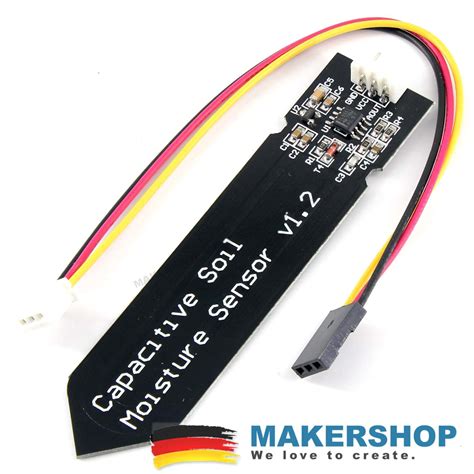 Kapazitiver Feuchtigkeitssensor Erde Blumenerde Bodenfeuchte Arduino