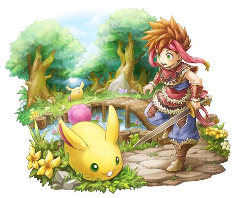 Randi And Rabite Seiken Densetsu And 1 More Drawn By Sayoyonsayoyo