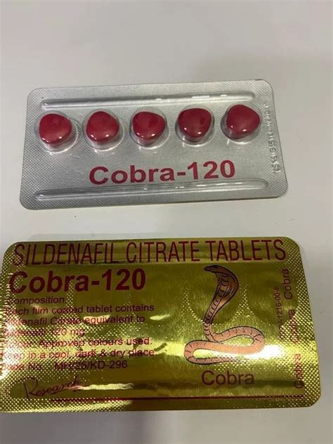 Cobra 120 Mg Tablet At Rs 200 Stripe Vega Extra In Nagpur Id