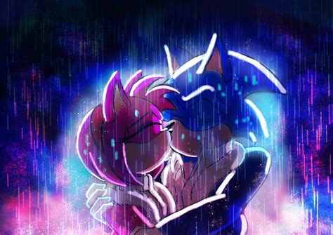 Sonamy Kiss In The Rain By Pul1lum1ukk0 On Deviantart