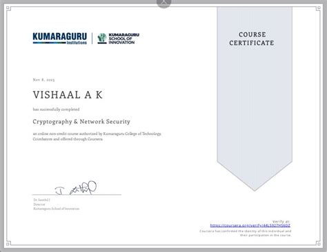 Cybersecurity Cryptography Networksecurity Coursera