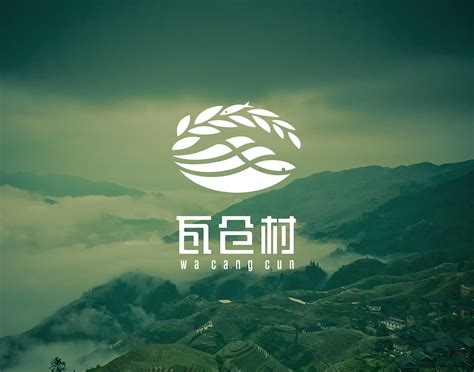 瓦仓村稻米全新logo设计graphic Designlogo狼耕创意设计original作品 站酷zcool