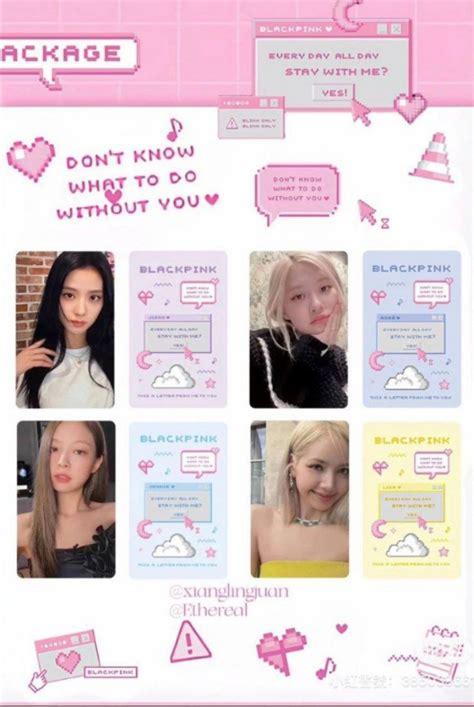 Incoming Wts Blackpink 6th Anniversary Deco Kit Pcs Hobbies Toys