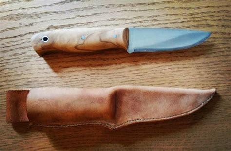 Alan Watson On Instagram Bushcraft Knife From Old Billhook With Olive