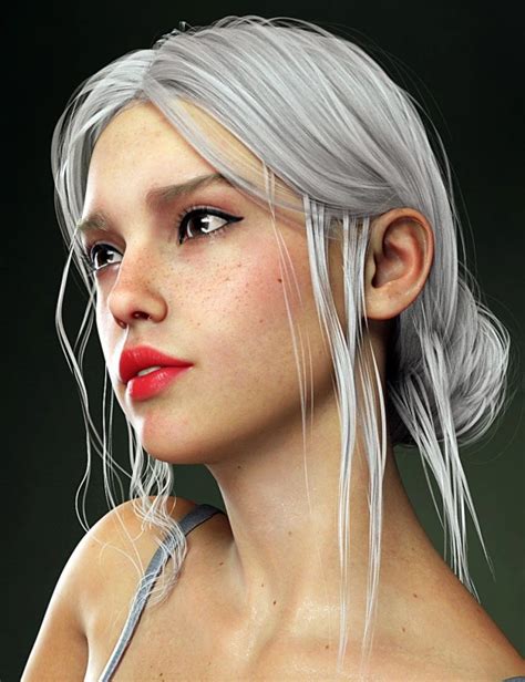 CS DForce Natural Bun For Genesis 9 Female Daz Studio