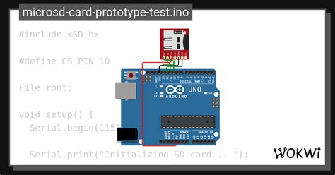 Microsd Ino Wokwi ESP32 STM32 Arduino Simulator