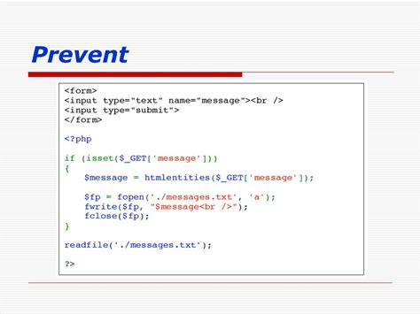 Php Security Computer Security Overview Xss Css Registerglobals Data