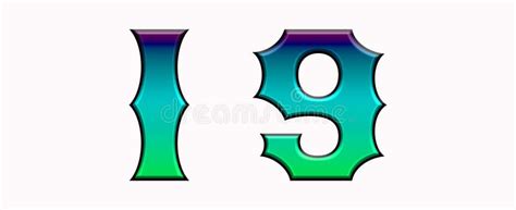 Becker Gothic Gradient Sans Serif Alphabet Letters Calligraphy Letter