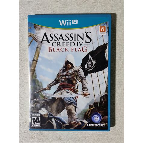 Assassins Creed Iv Black Flag Wii U Game Ntsc English Language Cib Complete In Box