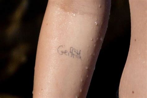 Stella Banderas In A Micro Bikini And With A Tattoo For Her Mother