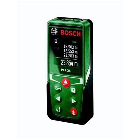 Digitalni Laserski Merilnik Razdalj Bosch Plr 25 Merkur Si