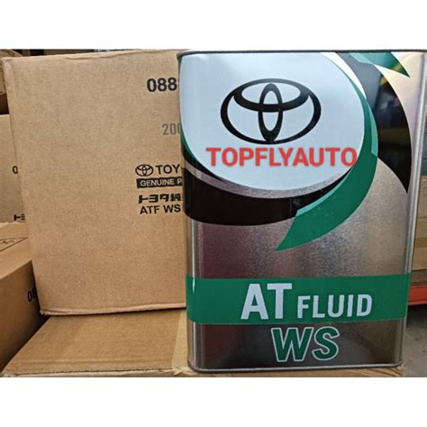 Toyota Atf Ws Auto Transmission Fluid Oil 4l For Toyota Vios Altis