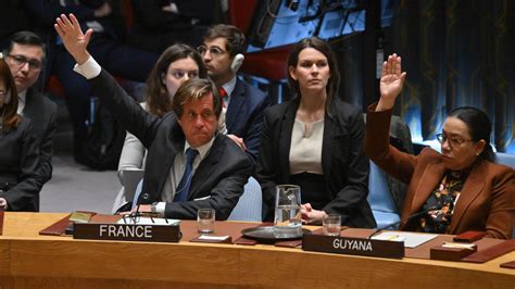 La Onu Aprueba Resolución Que Pide Alto El Fuego Inmediato En Gaza