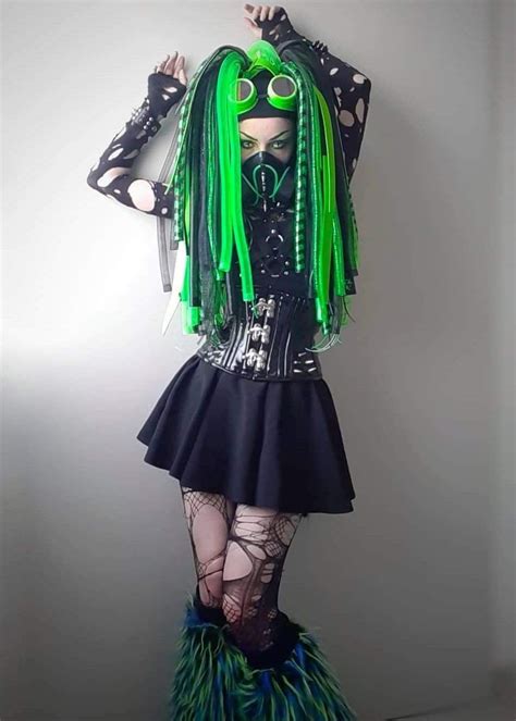 Cybergoth Cybergoth Fashion Cybergoth Outfits Cybergoth Style
