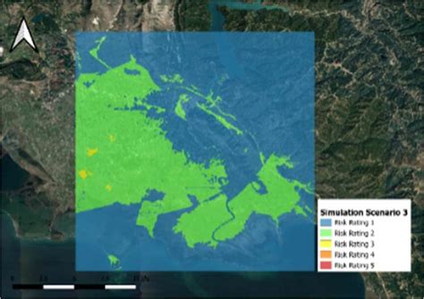 Risk Map For The Fourth Simulation Scenario Download Scientific Diagram