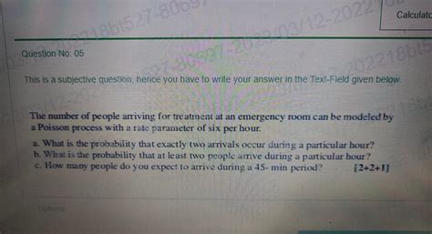 Solved Question No 05 This Is A Subjective Question Hence