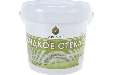 Жидкое стекло Ареал+ 1,5 кг А-519 - выгодная цена, отзывы ...