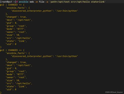 Ansible 常用模块详解ansible Ping Csdn博客