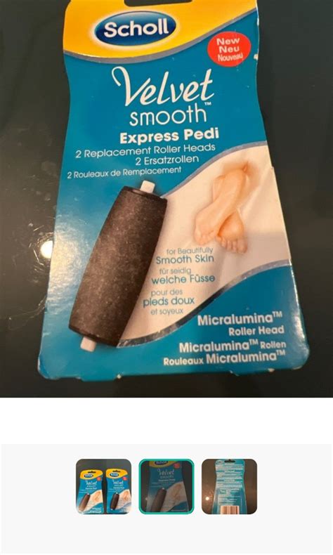 Scholl Velvet Replacement Toller Head Beauty And Personal Care Foot