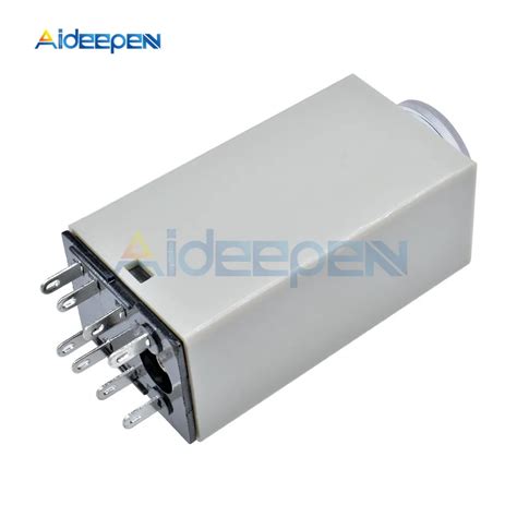 H3Y 2 DC 12V 24V AC 110V 220V Delay Timer Time Relay 0 30 Minutes Soli Aideepen