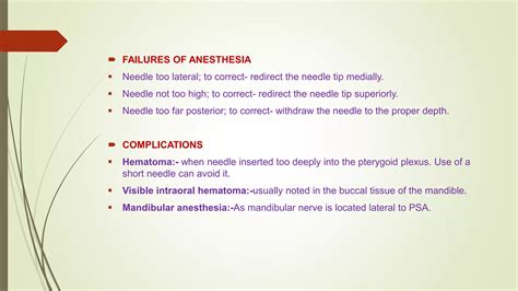 Superior Alveolar Nerve Block Pptx
