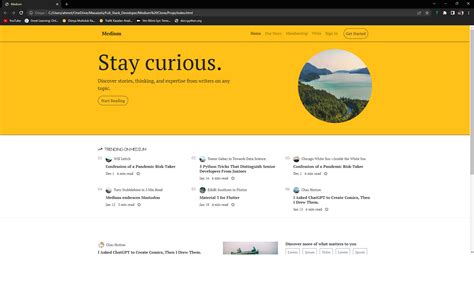 GitHub Ahmetaggoz Medium Clone Bu Proje De Bootstrap Nimetlerinden