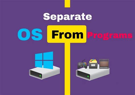 How Can I Separate Os From Programs Easy And Safe