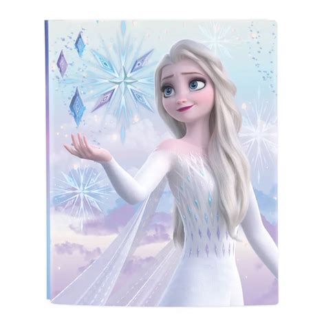Disney Elsa Poly Folder 2 Pocket Crown Office Supplies