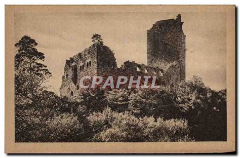 Carte Postale Ancienne Barr La Ruine Du Landsberg Manuskript