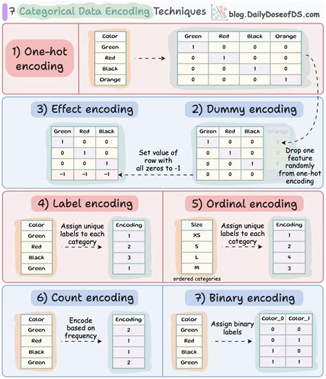 7 Categorical Data Encoding Techniques By Avi Chawla