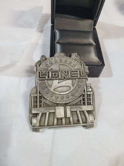 Vintage Lionel Train Engine Belt Buckle Trice Auctions
