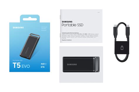 Samsung Unveils New Portable Ssd T5 Evo That Offers 8tb Capacity In A Compact Design Samsung