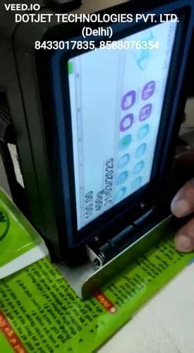 Intelligent Printer Handheld Batch Code Printing Machine Automation