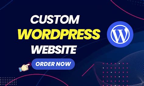 build wordpress website custom wordpress elementor pro business website